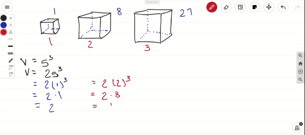SOLVED:Three cubes have edges of lengths 1,2, and 3 units respectively ...