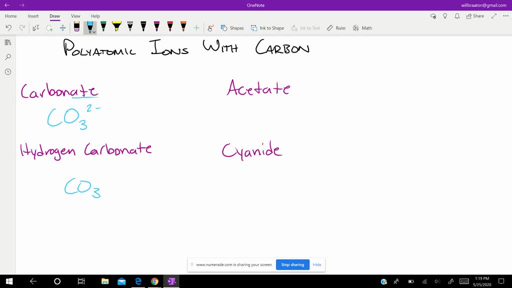 SOLVED:Write the formula and charge of (a) the chromate ion. (b) the ...
