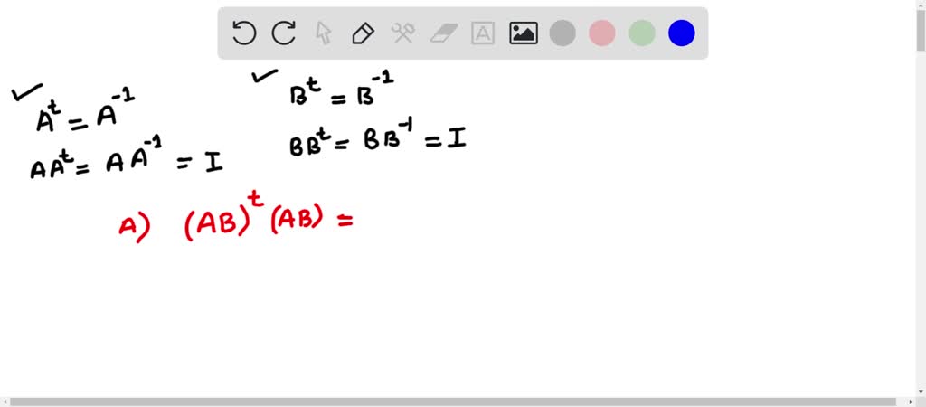 SOLVED:If A and B are matrices of the same size and c is a scalar, then c(A+B)=c A+c B.