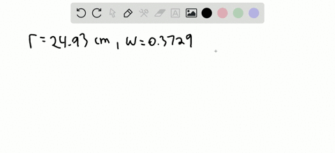 SOLVED:Use the formula v=r ωto find the value of the missing variable ...