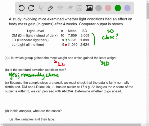 Chapter 11, Repeated Measures and Longitudinal Data Video Solutions, Extending the Linear Model ...
