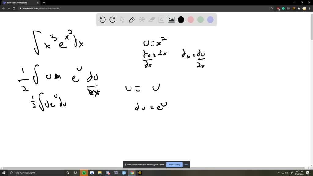 SOLVED:Find the integrals. ∫x^3 e^x^2 d x
