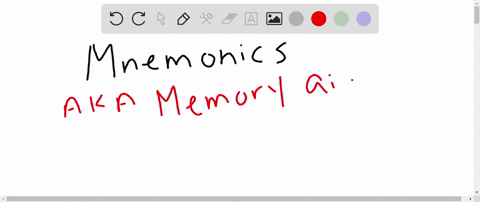 SOLVED:Memory aids that use visual imagery (such as peg words) or other ...