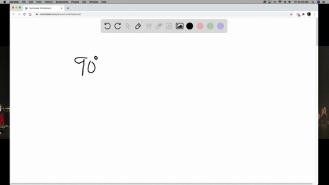 A star crosses the south meridian at an altitude of 85^∘, and the north ...