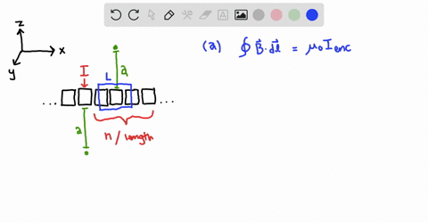 ⏩SOLVED:Long, straight conductors with square cross sections and ...