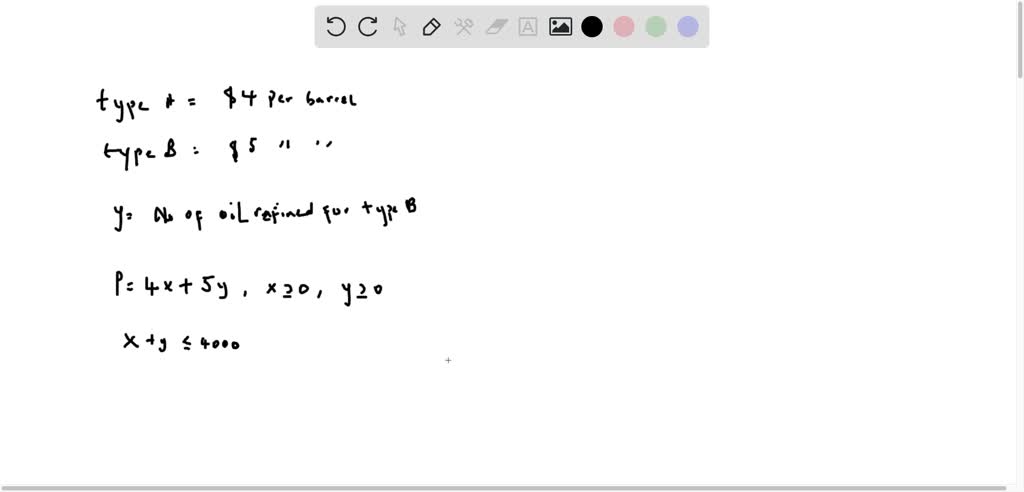 SOLVED:Solve the given linear programming problems. An oil refinery ...