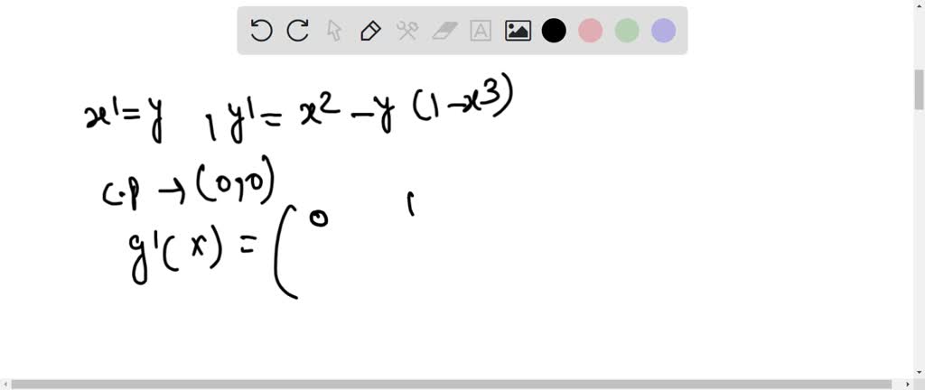 SOLVED: In Problems 21-26, classify (if possible) each critical point of the given second-order ...
