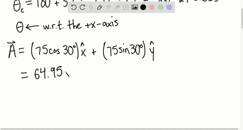 SOLVED:Find the components of the vectors A⃗, B⃗, C⃗, and D⃗ where ...