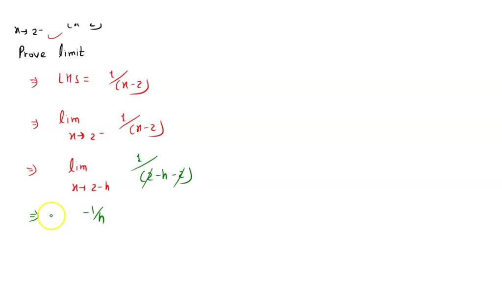 SOLVED:Use the formal definitions from Exercise 93 to prove the limit statements in Exercises 94 ...
