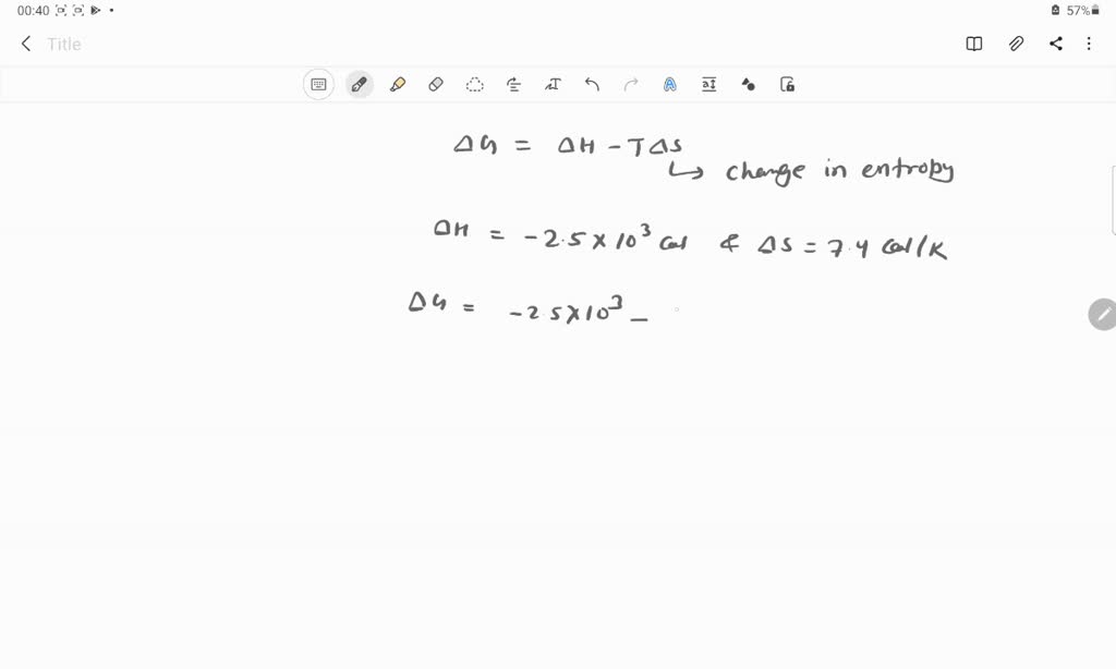 SOLVED The Enthalpy And Entropy Change For A Chemical Reaction Are solved-the-enthalpy-and-entropy-change-for-a-chemical-reaction-are