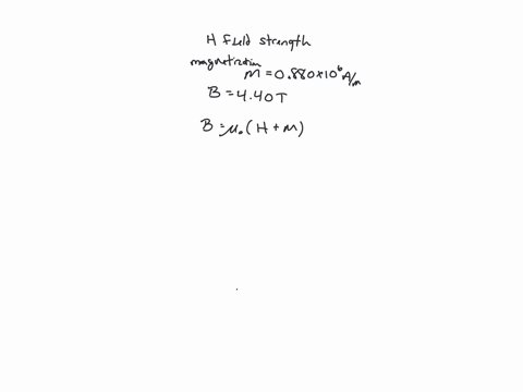 SOLVED:For the diamagnetic levitation of a frog, shown in Figure 3.2 ...