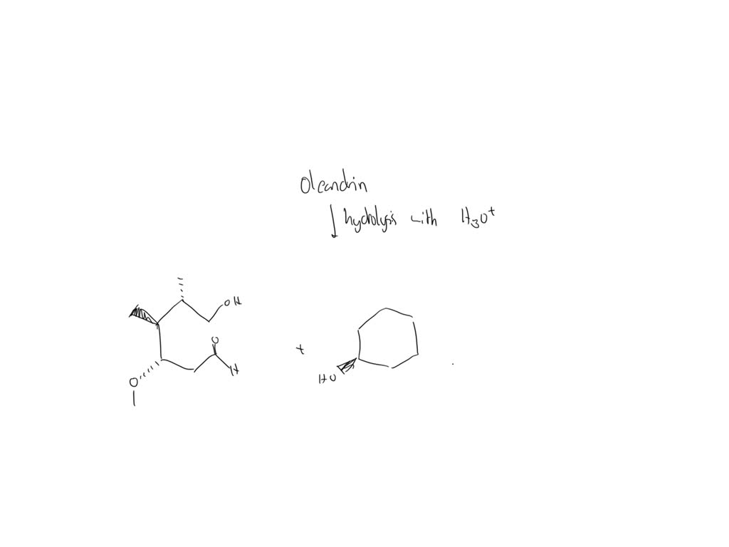 ⏩SOLVED:Identify the acetal in oleandrin, the chapter-opening… | Numerade