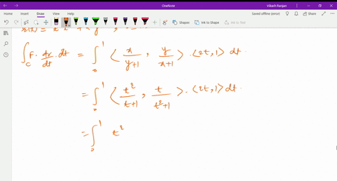 SOLVED:Show that the given curve f(t) is a flow ling of the given velocity vector field 𝐅(x, y ...