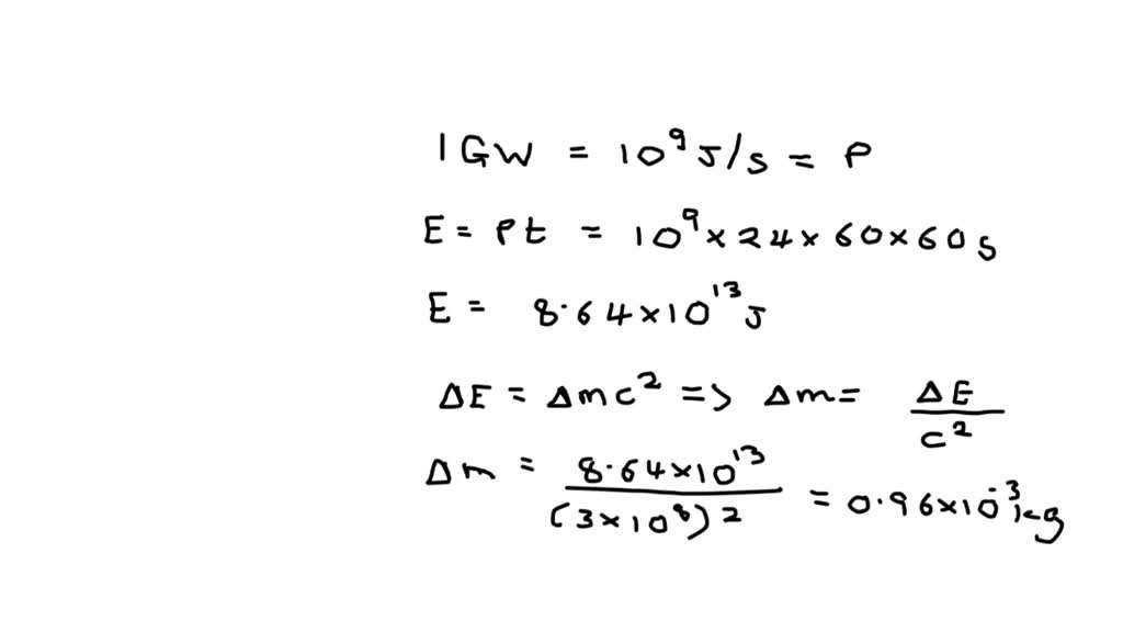 SOLVED:Connect to the Big Idea How does Einstein's famous equation E=m ...