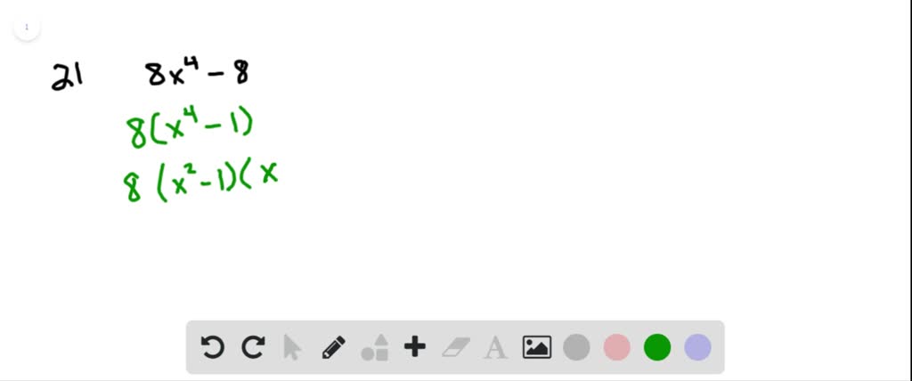 SOLVED:The following is a list of random factoring problems. Factor each expression. If an ...