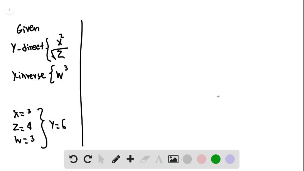 SOLVED:For the following exercises, write an equation describing the relationship of the given ...