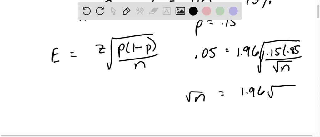 SOLVED:The estimate of the population proportion should be within plus ...