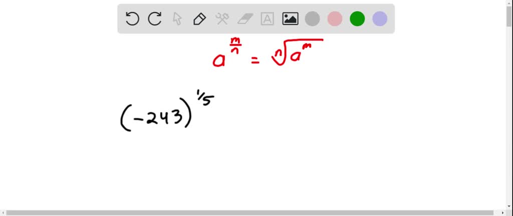 SOLVED:Fill in the missing form of the expression. Radical Form ...
