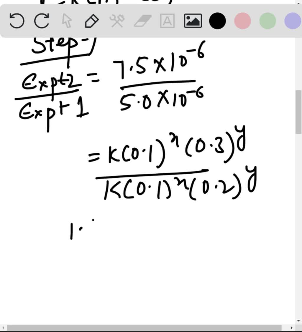 SOLVED:A Given these data for the reaction A+B C, write the rate-law ...