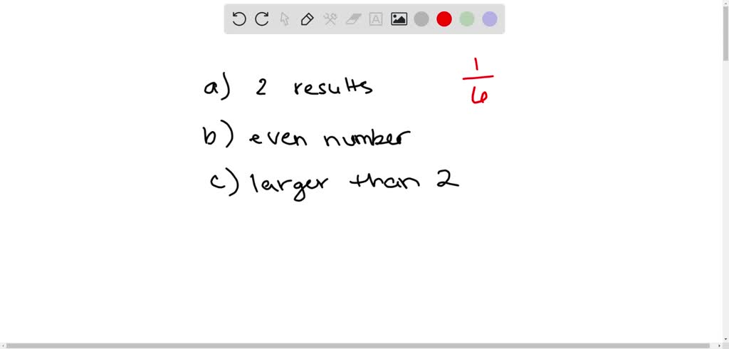 SOLVED:The probability is the ratio number of favorable outcomes Use ...