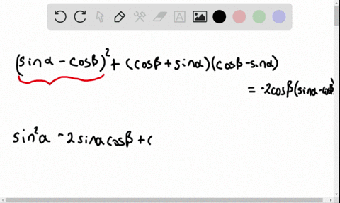 SOLVED:Establish each identity. cos(α-β) cos(α+β)=cos^2 α-sin^2 β