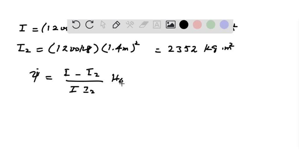 The radius of gyration about an axis passing through the axis of ...