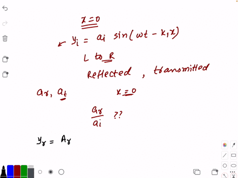 SOLVED:Two wires with different densities are joined at x=0. An ...