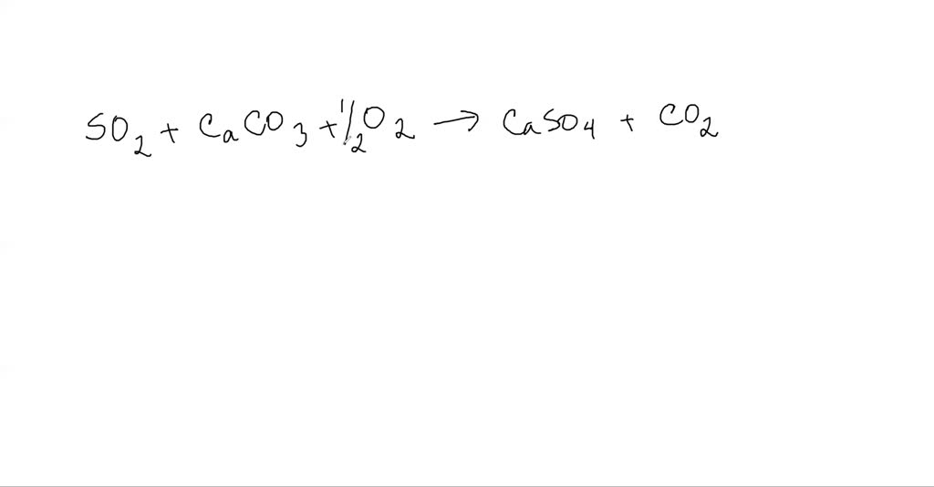 Air Pollution The pollutant SO2 is removed from the air by in a ...