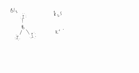 SOLVED:Draw a Lewis structure for each of the following ionic compounds: a. KI b. CaBr2 c. K2 S ...
