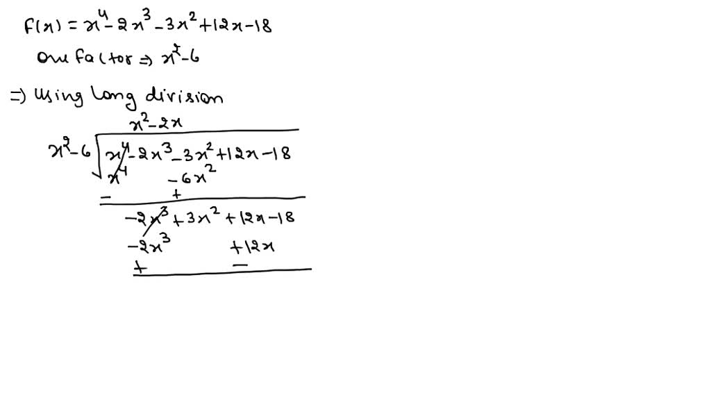 SOLVED Write The Polynomial a As The Product Of Factors That Are