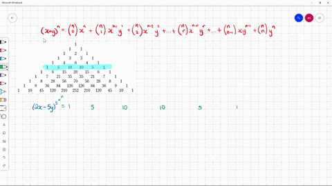 SOLVED:Use the Binomial Theorem to write the expansion of the ...