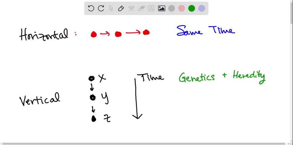 SOLVED:Biology can be described as having both a vertical scale and a ...