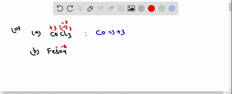 SOLVED:Assign an oxidation number to the metal in the following ...