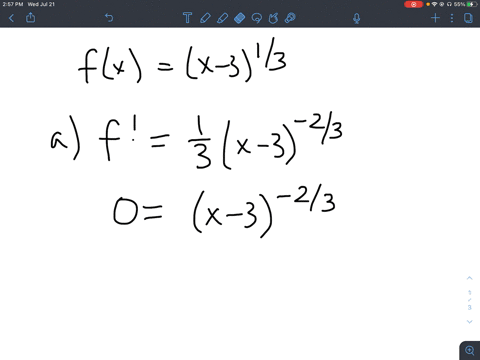 SOLVED:(a) find the critical numbers of f (if any), (b) find the open ...