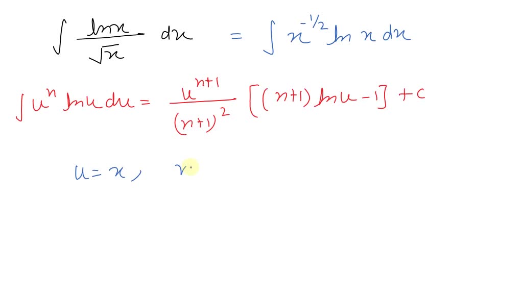 ⏩SOLVED:(a) Use the Endpaper Integral Table to evaluate the… | Numerade