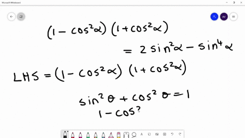 SOLVED:Verify that each trigonometric equation is an identity. See ...