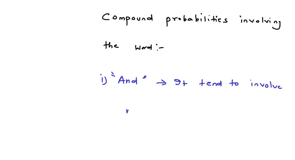SOLVED:Which type of compound event is generally associated with ...
