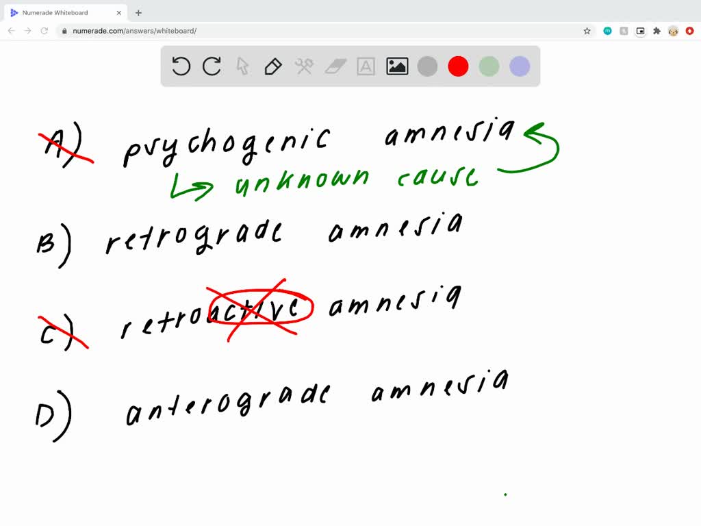 SOLVED:Henry Gustav Molaison, infamously known as H.M., was unable to ...