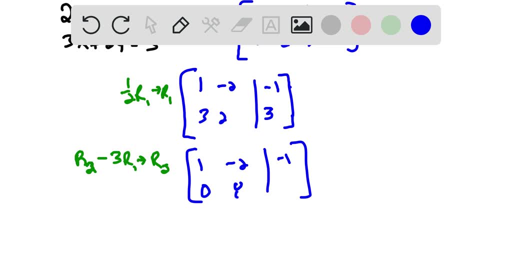Solved Solve Each System Of Equations Using Matrices Row Operations If The System Has No