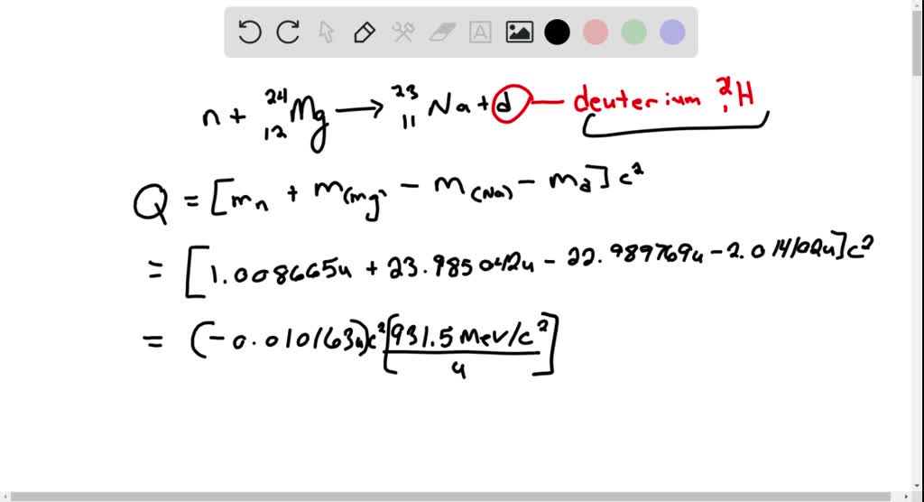 SOLVED: Calculate the threshold energy (a) neglecting and (b) including ...
