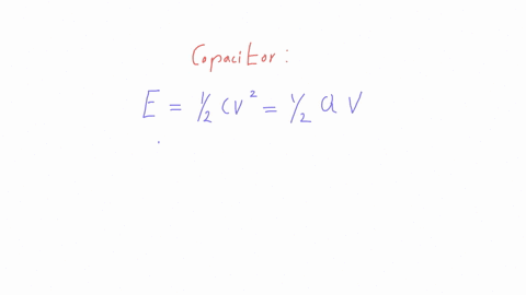 SOLVED: Electronics The charge on a capacitor is given by Q=C V. The ...