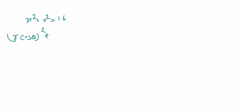SOLVED:Convert the rectangular equation to polar form. Assume a