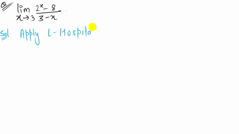 SOLVED:Calculate each of the limits in Exercises 21-48. Some of these limits are made easier by ...