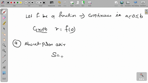 SOLVED:Area of a Surface of Revolution Give the integral formulas for ...