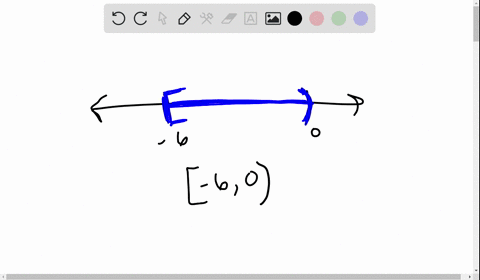 SOLVED:Write the interval notation and set-builder notation for each ...