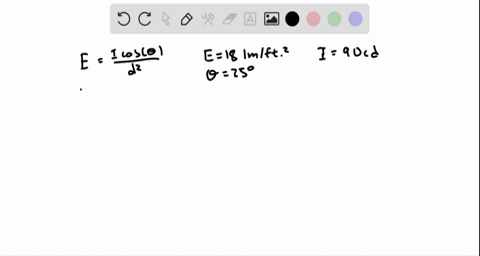 ⏩SOLVED:Illumination of a surface: E=(I cosθ)/(d^2) The illumination ...