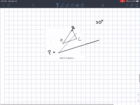 SOLVED:In Exercises 3-6, trace the polygon and point P.Then draw a ...