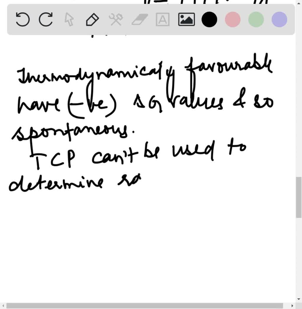 SOLVED:Distinguish between reactions that are thermodynamically ...