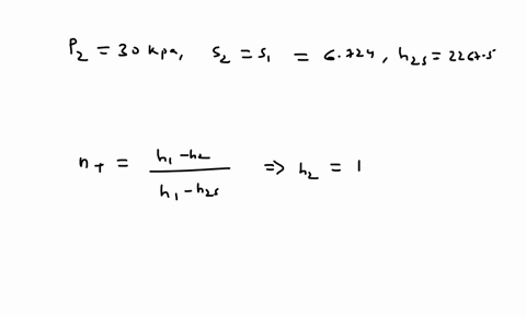 ⏩SOLVED:Steam enters an adiabatic turbine at 8 MPa and 500^∘ C with… | Numerade