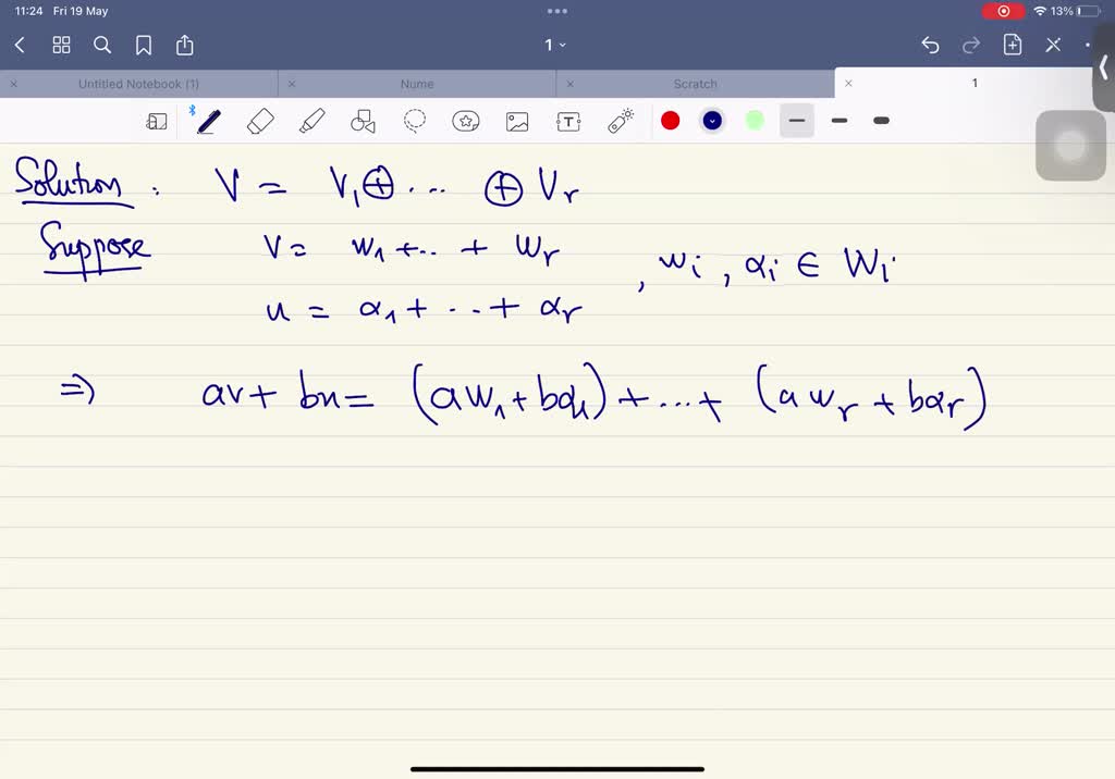 Prove The Theorem In The Following Way For A Linear Relation P ⊂v ⊕v Consider Two Projection